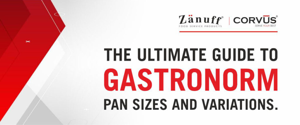 The Ultimate Guide to Gastronorm Pan Sizes and Variations – Zanuff